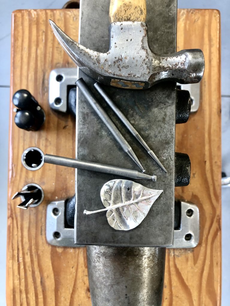 Eastern Repousse and Chasing Tools (set of 8) by Victoria Lansford