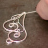 Russian Filigree Filler Wire in fine silver, milled by Victoria Lansford