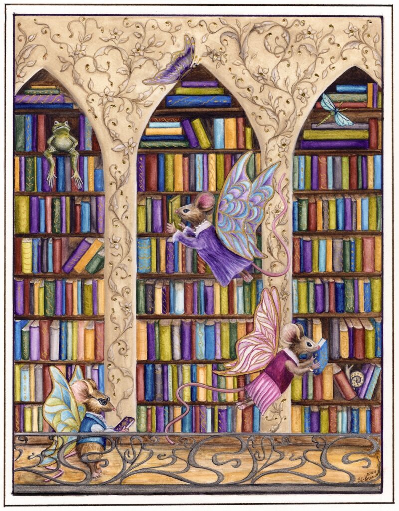 A Library of Fairy-Mice Tales - Victoria Lansford